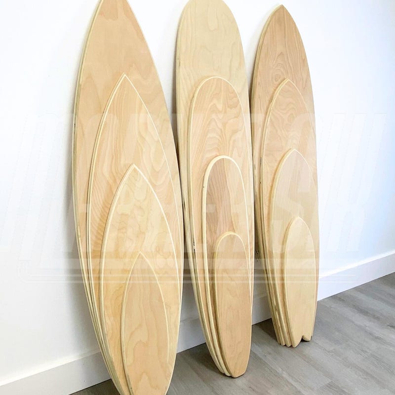 Wood Surf Board Blank - Etsy