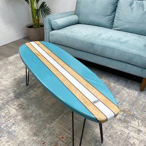 The King Tide Surfboard Coffee Table - Etsy