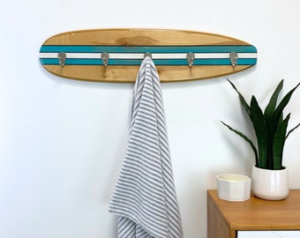 Surfboard Towel Rack - Etsy