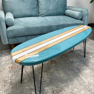 The King Tide Surfboard Coffee Table - Etsy