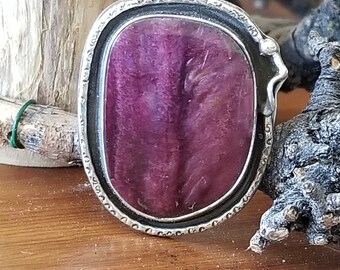 Purple Spiny Oyster Ring - Etsy