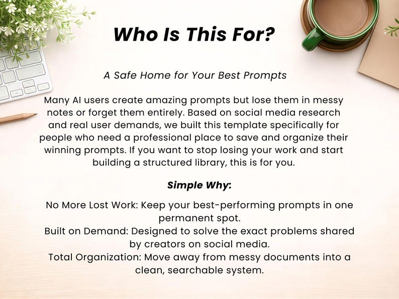 Notion Prompt Library | AI Organizer & Vault for Chatgpt, Claude ...