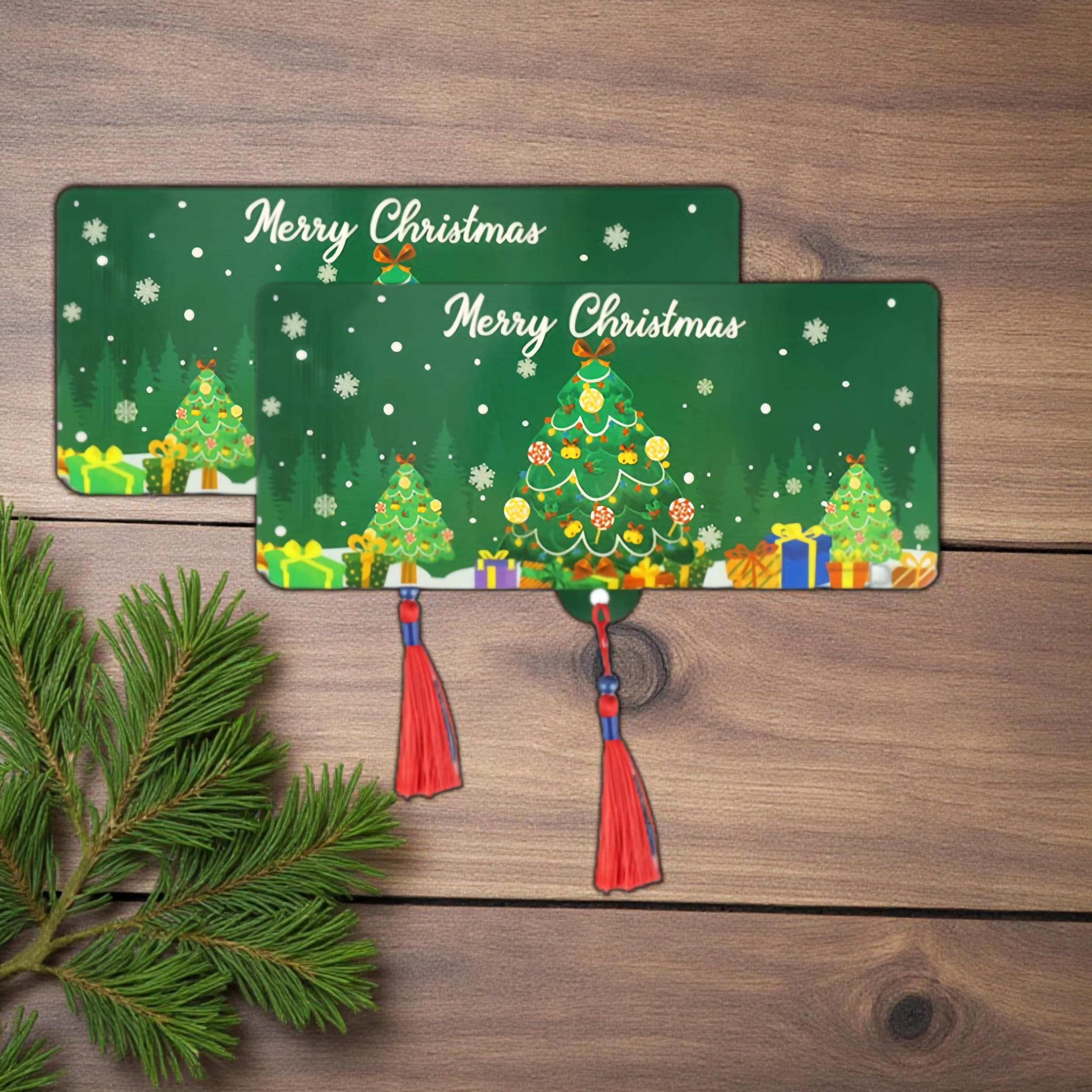 Christmas Money Holder Ornament, 10-slot Gift Card Holder - Etsy