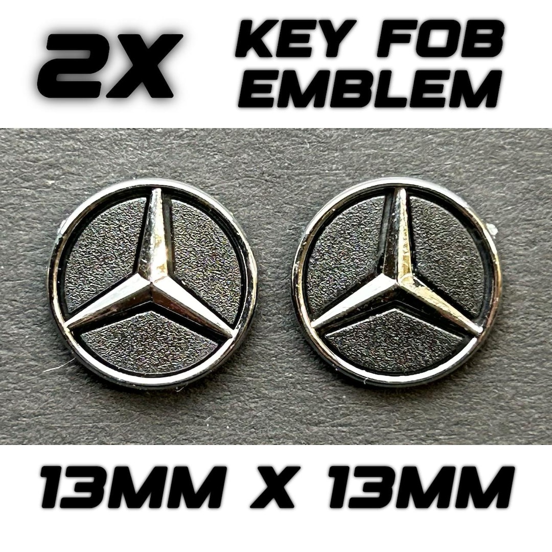 2x Mercedes Benz Car Key Badge Emblem OEM Fitment - Etsy