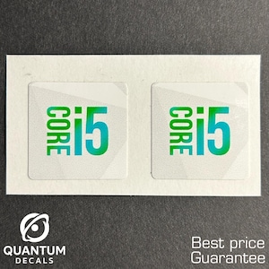 Intel Core I5 Stickers - Etsy
