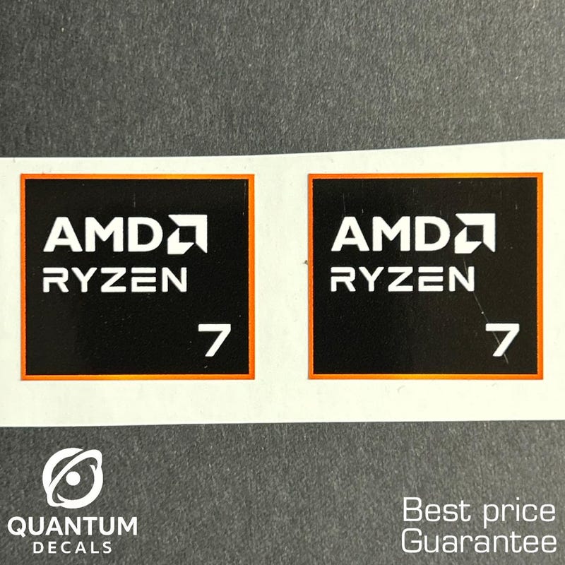 Ryzen Sticker - Etsy