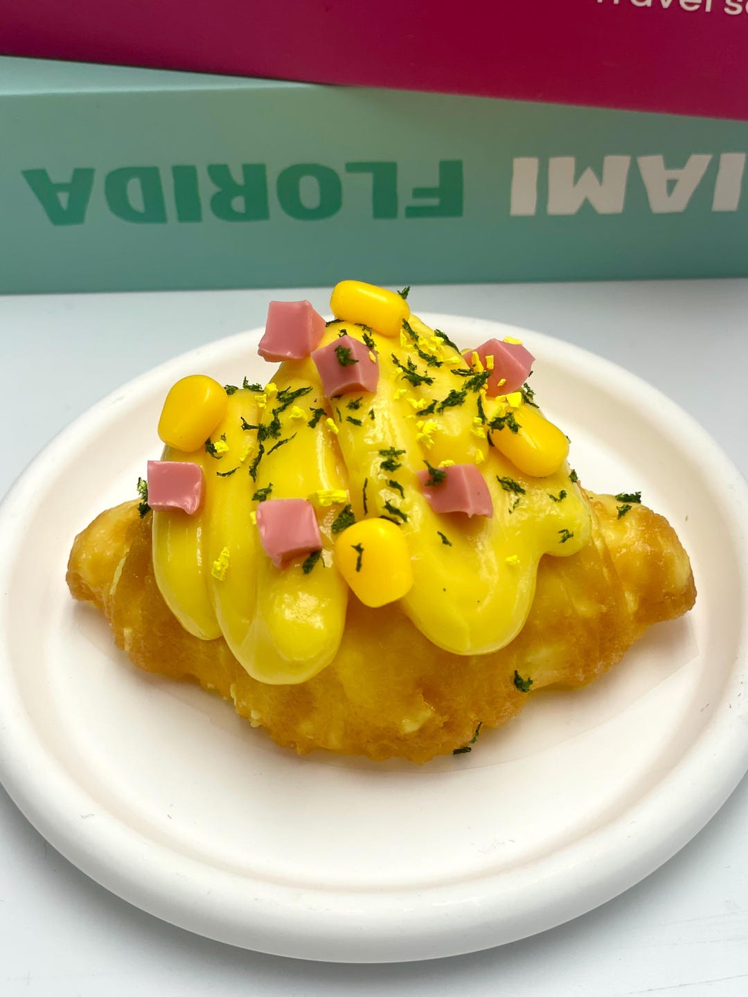 Savory Corn Croissant Squishy - Etsy