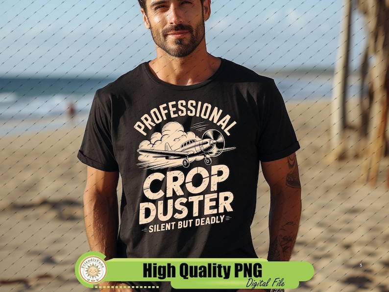 Professional Crop Duster SVG PNG | Funny Men’s Shirt Design | Father’s ...