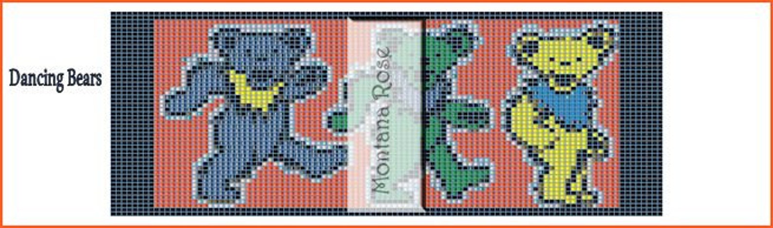 Dancing Bears Bead Loom Pattern - Etsy