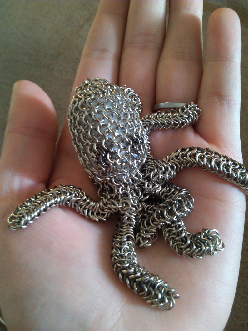 Chainmail Octopus - Etsy