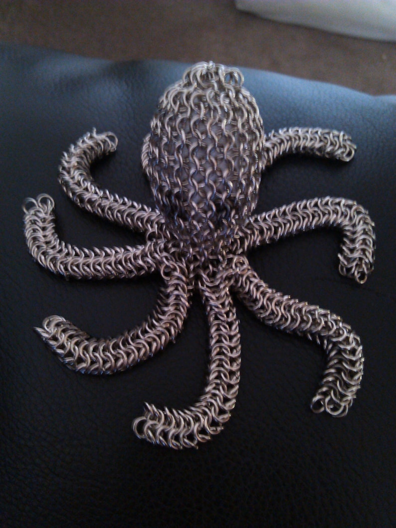 Chainmail Octopus - Etsy