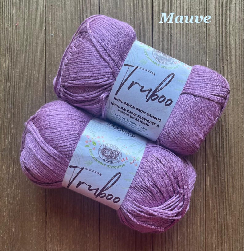 Lion Brand Truboo Bamboo Yarn, DK Weight, 100 G. Each, Price is per ...