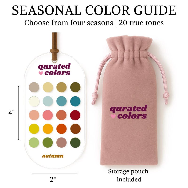 Winter Color Swatches - Etsy