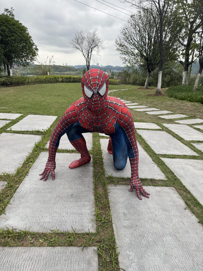 3D Printed Spider Cosplay Bodysuit: Superhero Zentai Costume - Etsy