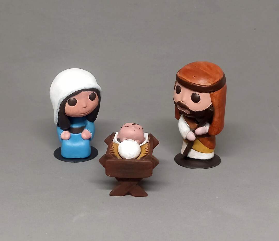Nativity Scene to Paint, Resin Figures - Etsy
