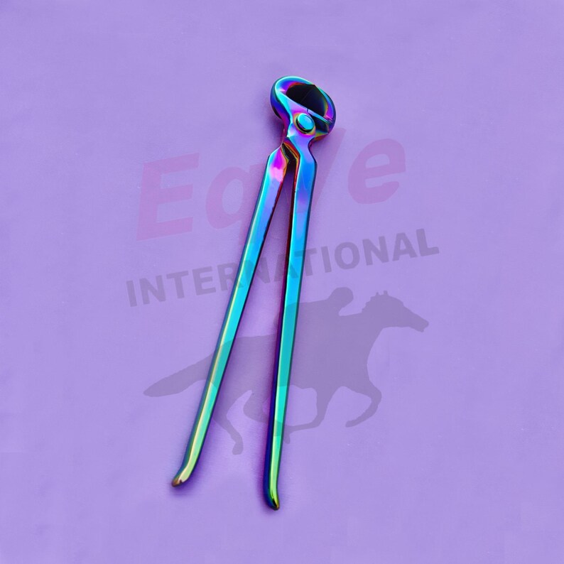 Rainbow Finish Farrier Tool Kit – Complete Hoof Trimming & Shoeing Set ...