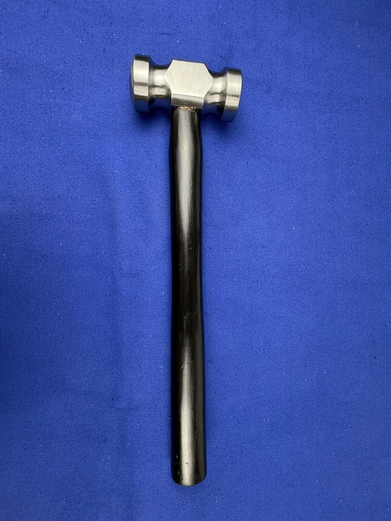Professional Blacksmith Forging Rounding Hammer – Heavy Duty Farrier ...