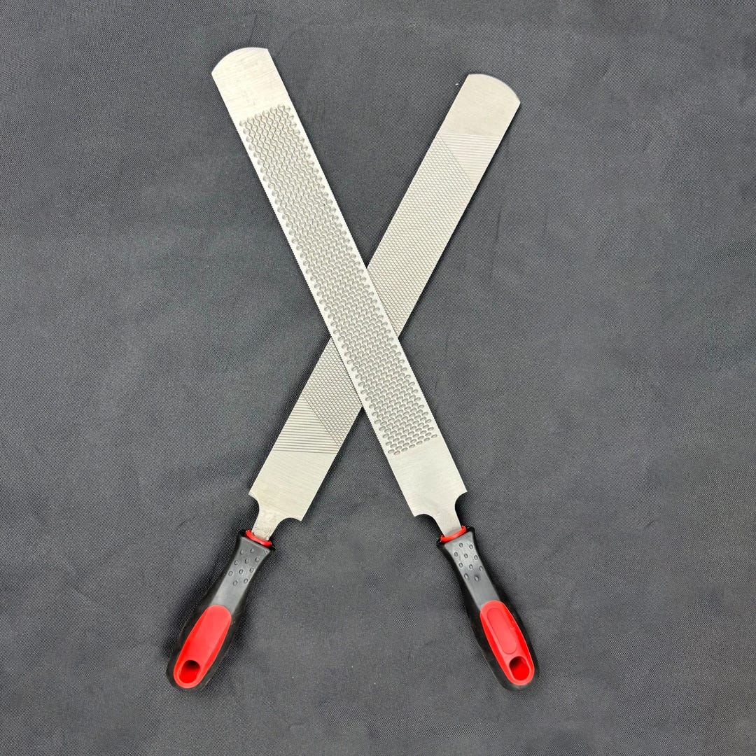2 Pcs Professional Farrier Rasp – Dual-sided Hoof File for Horse Hoof ...