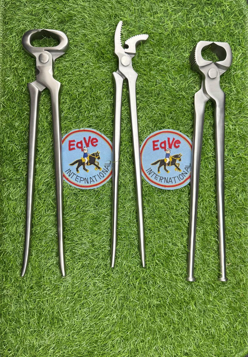 Farrier Tool Set, Horse Hoof Trimming, Shoe Removal, Clinching - Etsy