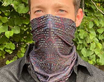 Cow Face Mask Neck Gaiter for Women Men Adults Retro Vintage - Etsy