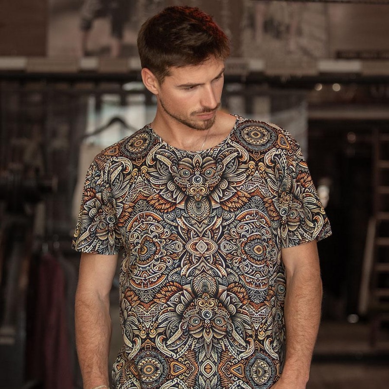 Japanese Art Mens T Shirt - Etsy