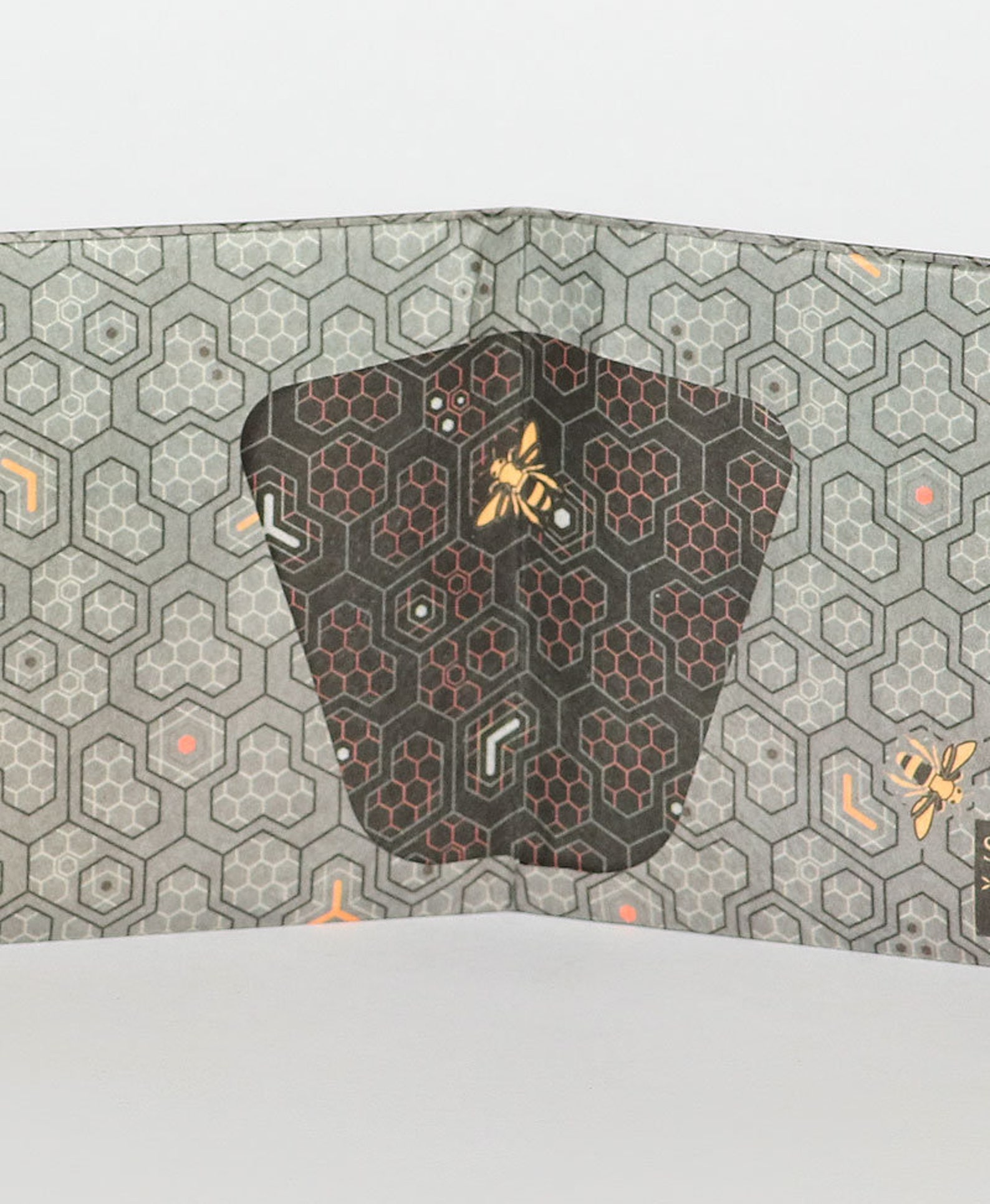 Bees Mens Wallet Tyvek Paper Wallet Slim Wallets for Men - Etsy
