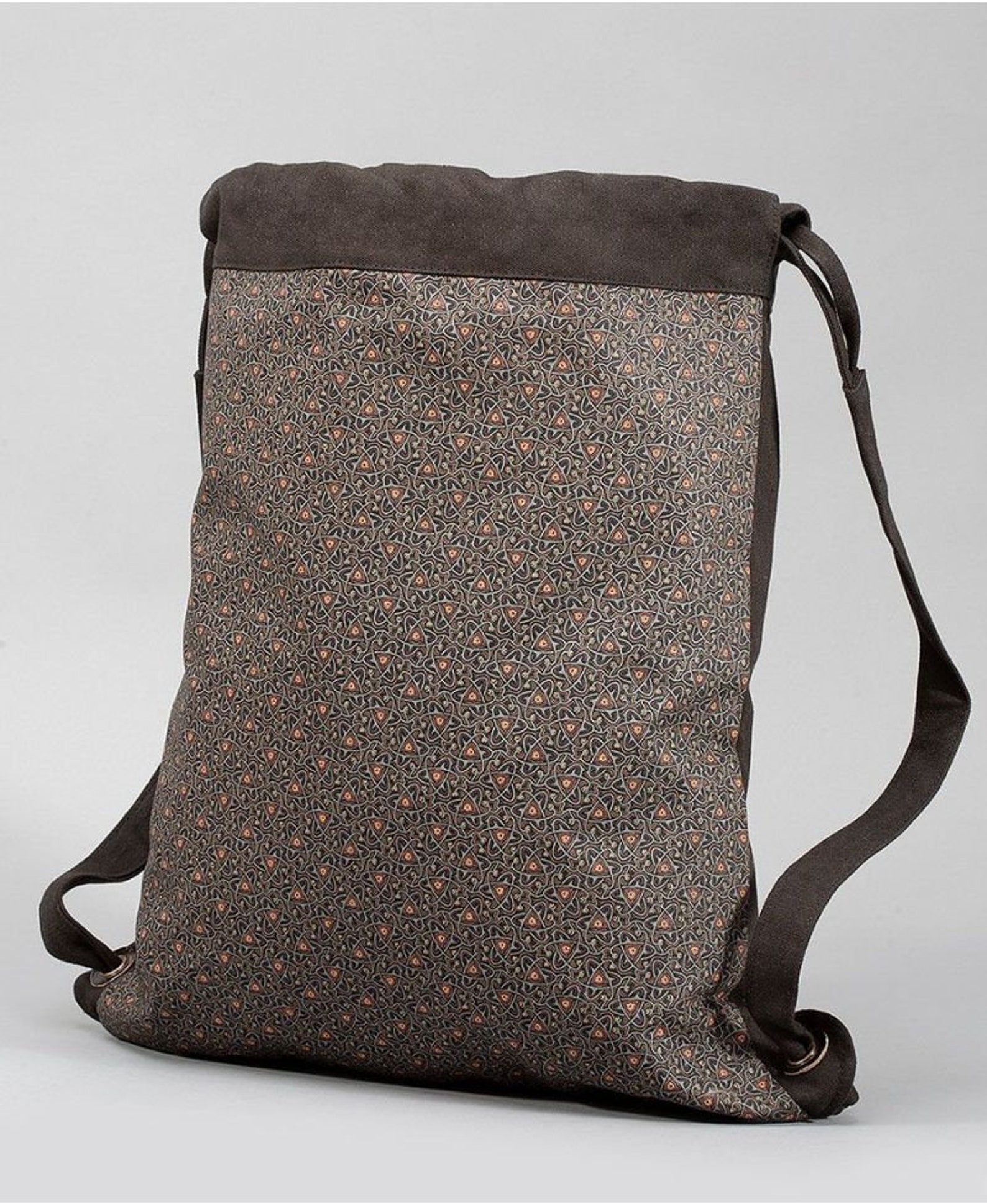 Atom Molecule Bag, Sacred Geometry, Drawstring Backpack, Sack Bag, Silk ...