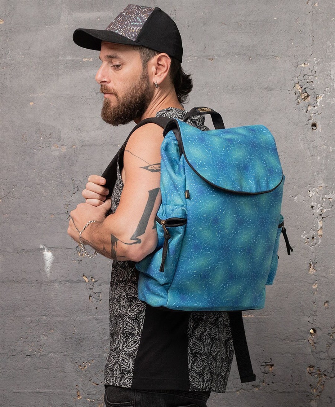 Psychedelic Backpack, Laptop Backpack 13-15-17 Inch, Laptop Bag ...