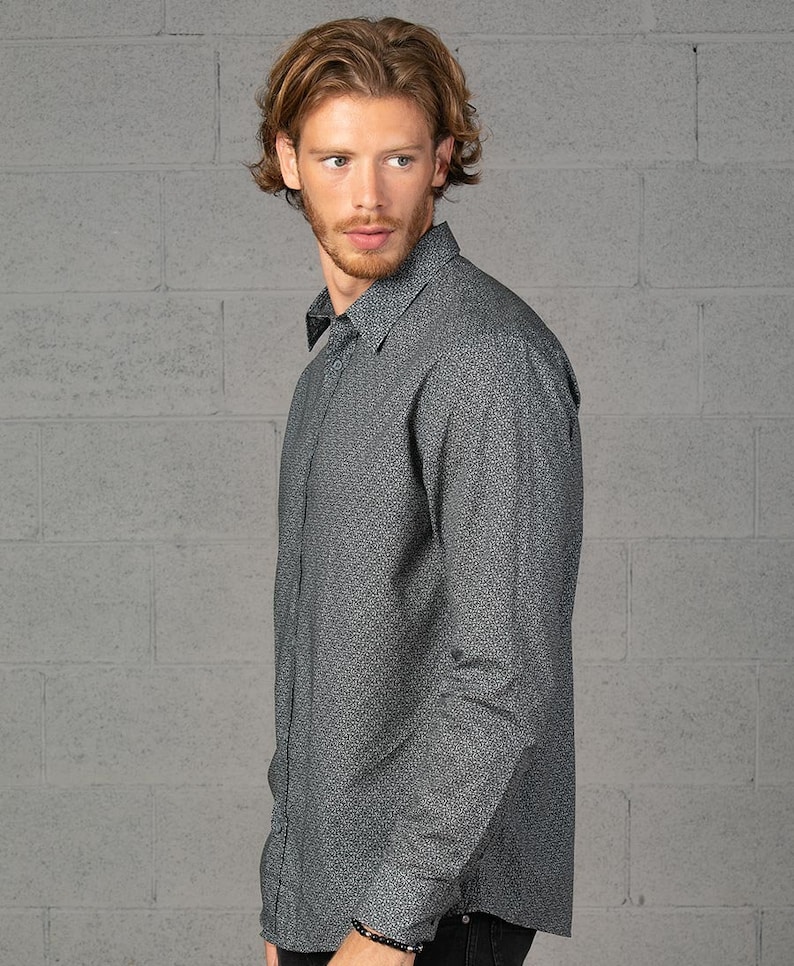 Button up Long Sleeve Summer Shirt Aesthetic Clothing Urban - Etsy