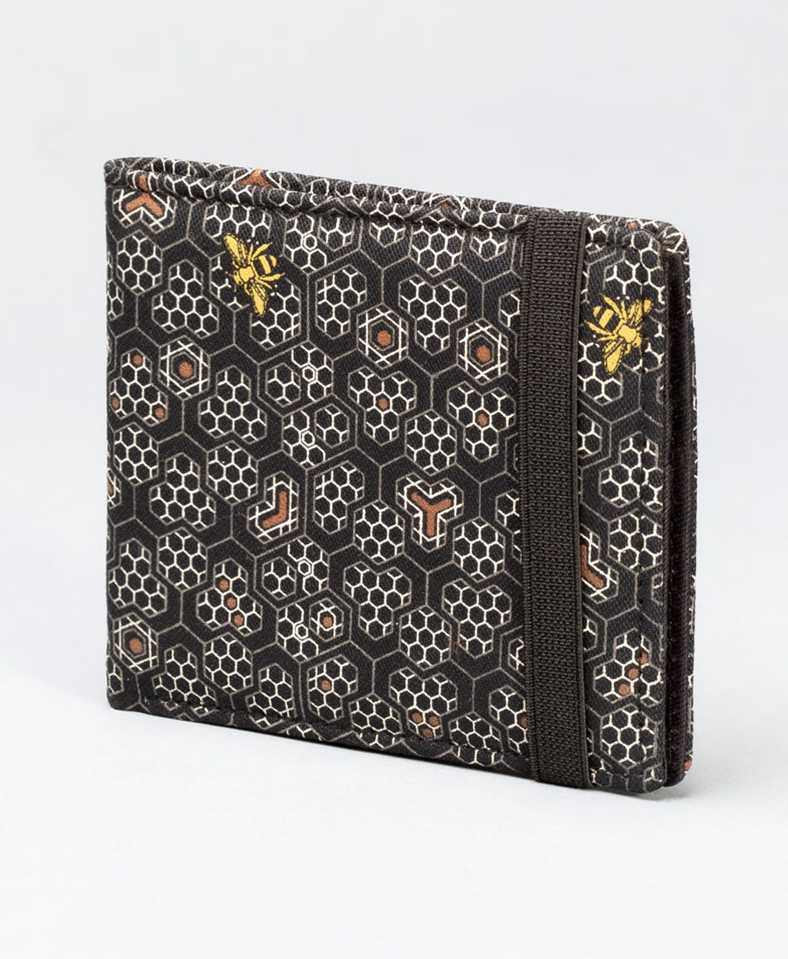 Bee Hive Wallet for Men Bifold Wallet Slim Wallet Mens - Etsy