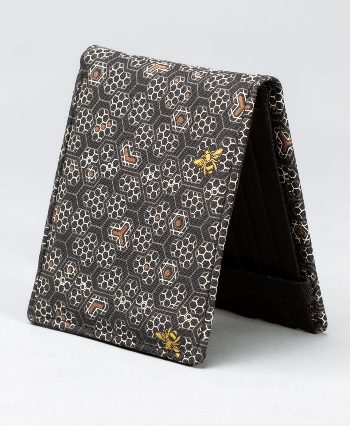 Bee Hive Wallet for Men Bifold Wallet Slim Wallet Mens - Etsy