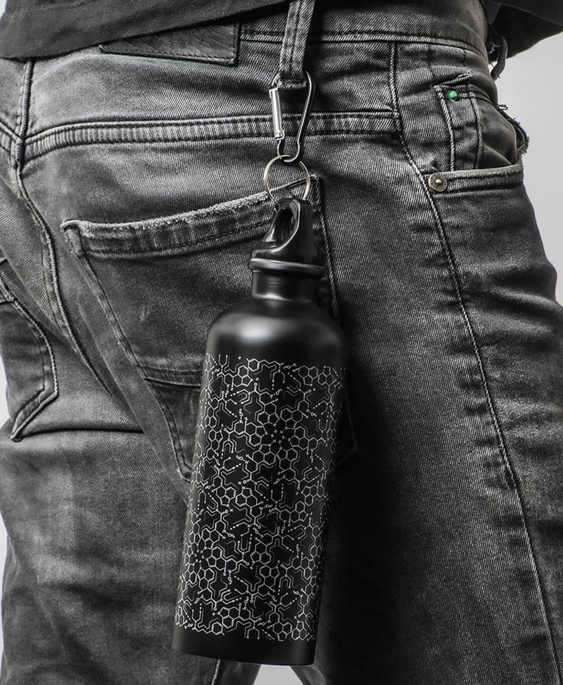 LSD Molecule Water Bottle Flask Bottle Festival Gear | Etsy