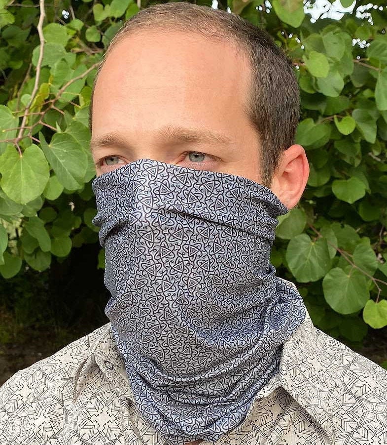 Reusable Face Mask Washable Neck Gaiter Rave Dust Mask | Etsy