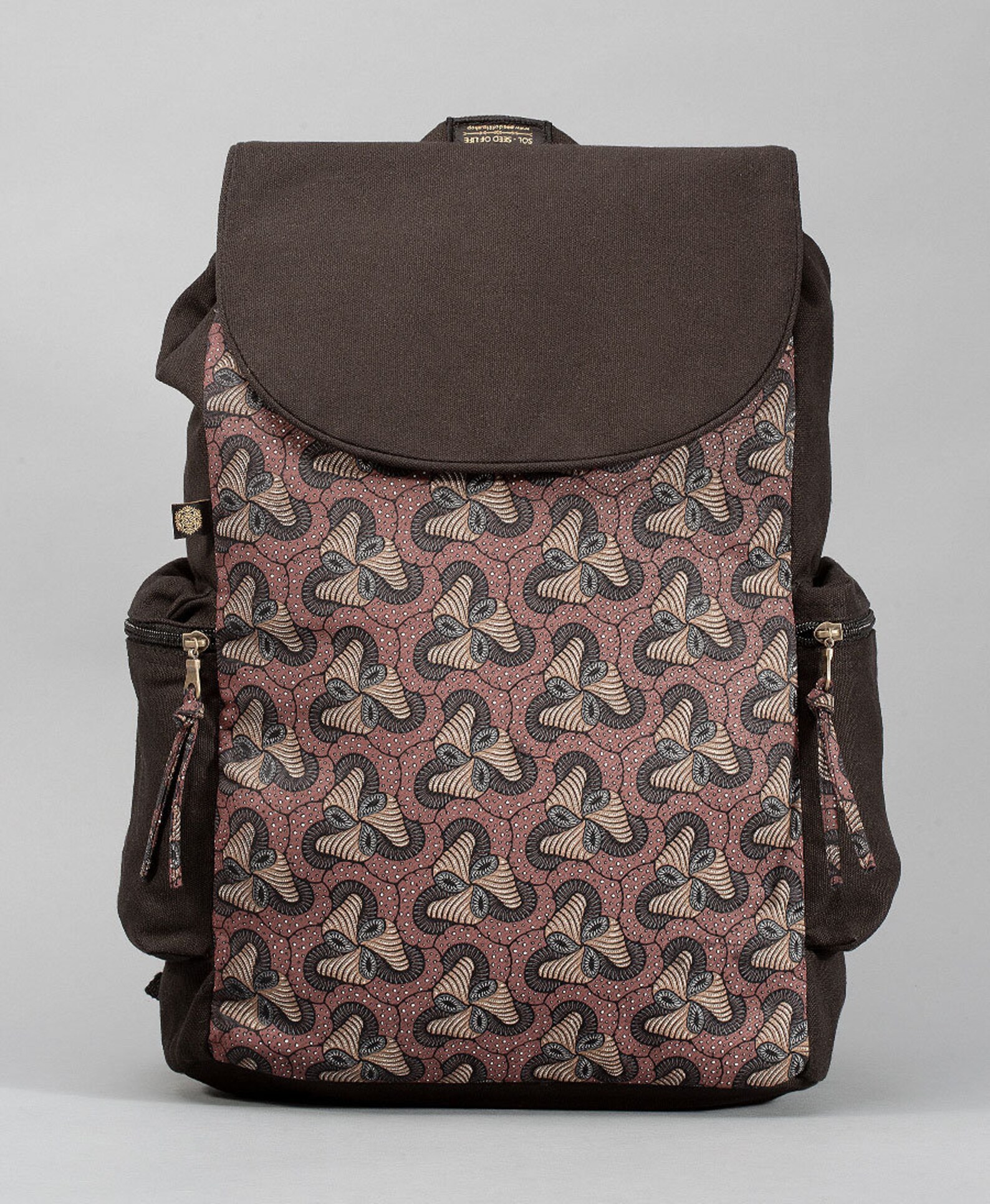 Trippy Backpack Laptop Backpack Screen Printed Magic - Etsy