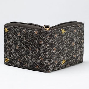 Bee Hive Wallet for Men, Bifold Wallet, Vegan Wallet, Mens Wallet, Bee ...