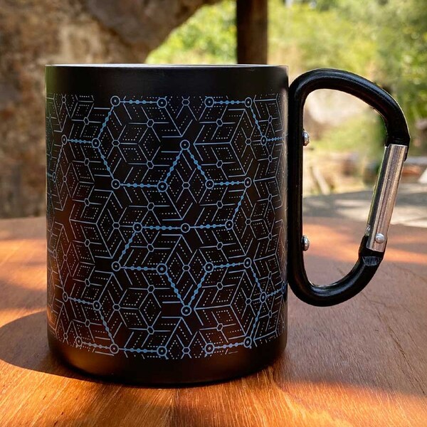 Geometric Mug - Etsy