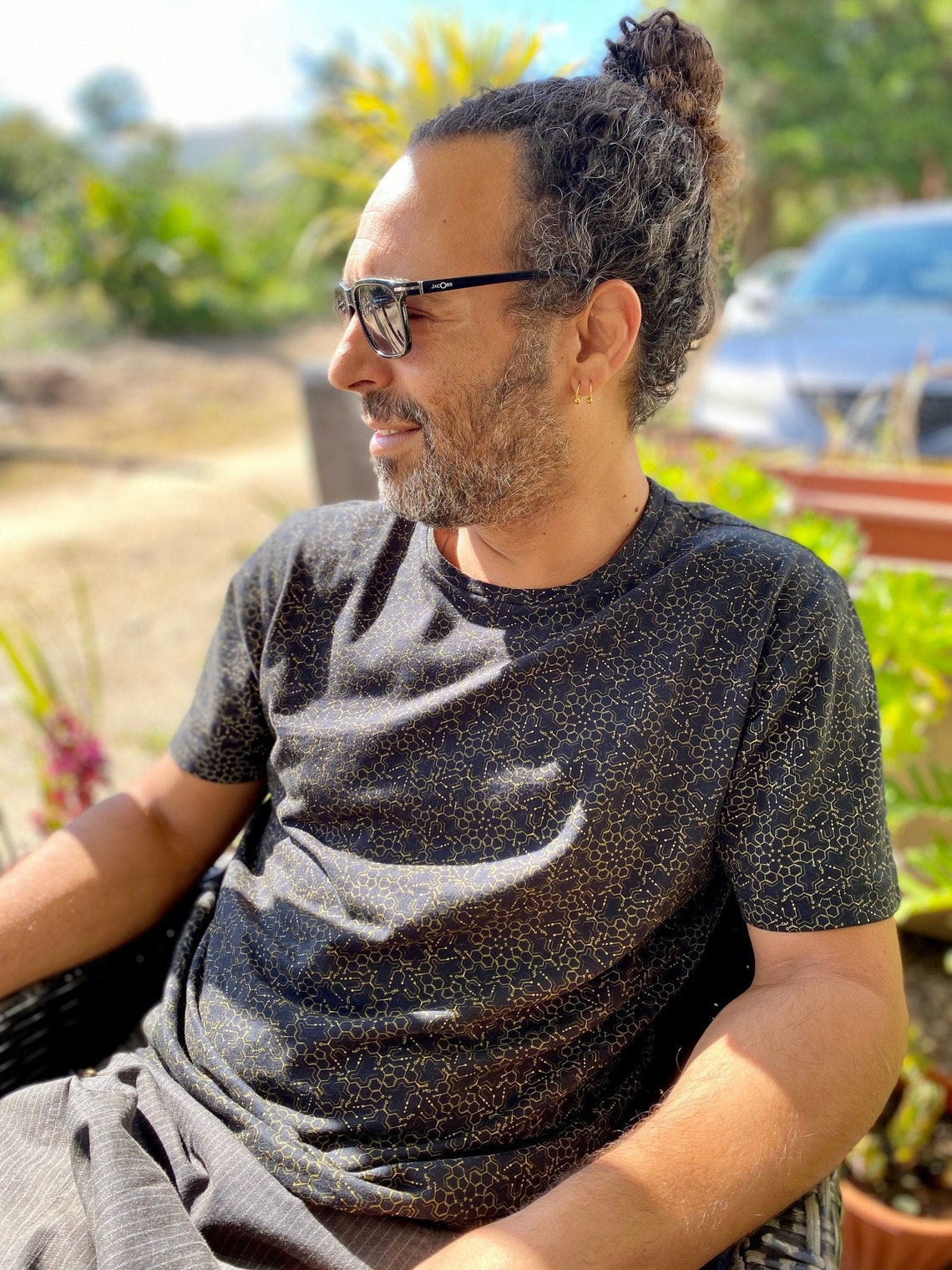 LSD Molecule Mens T Shirt Psychedelic Shirt Festival Wear | Etsy