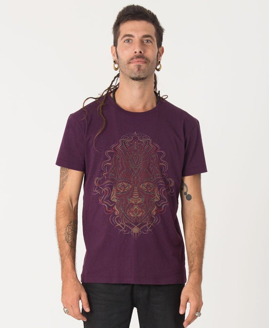 Visionary Mens T Shirt Psychedelic Shirt Screen Printed - Etsy