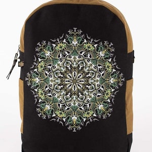 Psychedelic Festival Backpack, Uv Glow, Burning Man, Psy Trance Goa ...