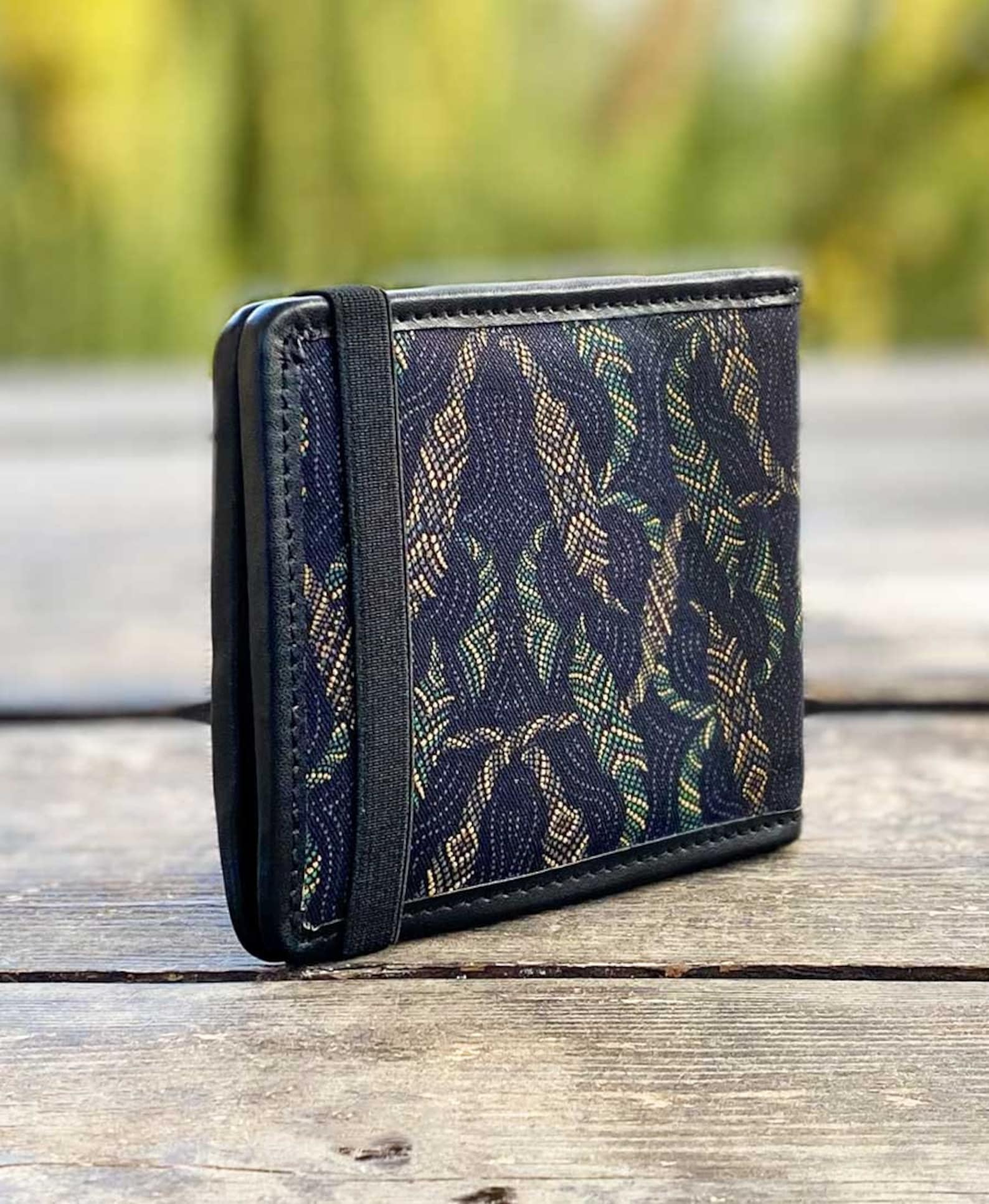 Tribal Mens Wallet Slim Wallet For Men Bifold Mens Wallet | Etsy