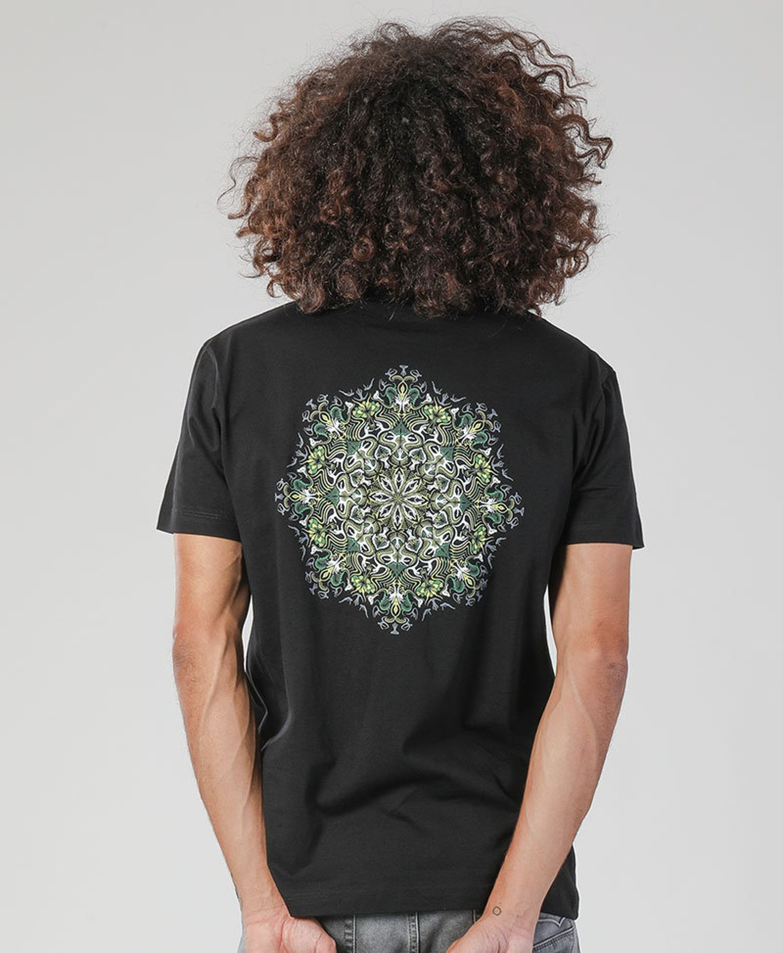 Mens Psychedelic T-shirt, Glow in the Dark, Psychedelic Shirt, Graphic ...