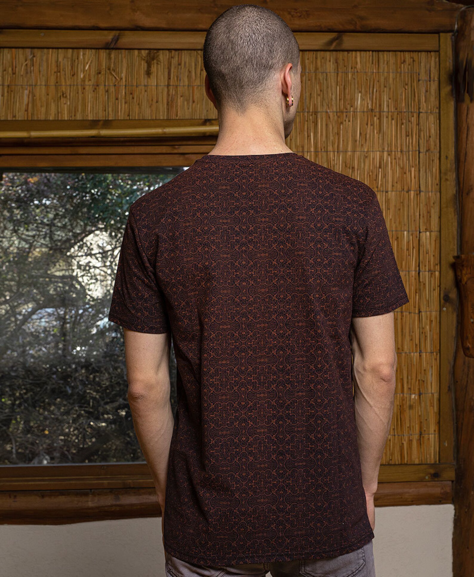 Psychedelic Shipibo Shirt for Men Ayahuasca Shamanic | Etsy