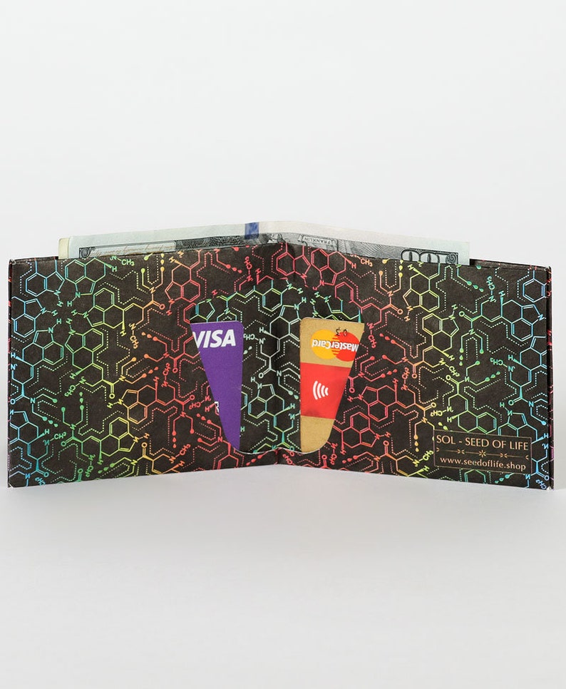 Tyvek Paper Wallet Gift for Him Fathers Day Gift Cool | Etsy