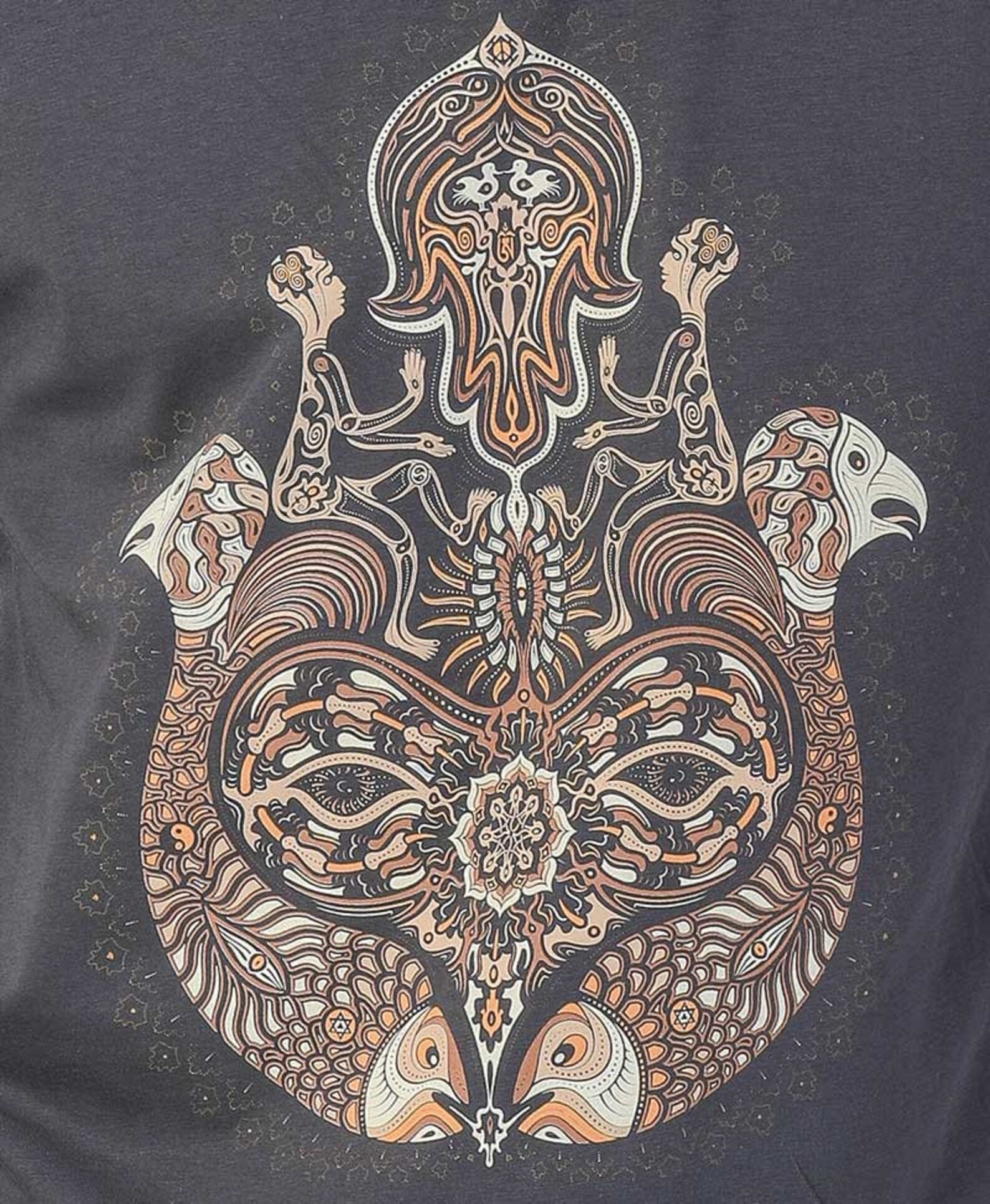 Black Hamsa Shirt for Men Psy Clothing Mens T-shirt Sacred - Etsy
