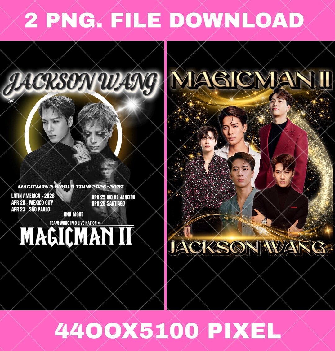 Jackson Wang PNG Design: Ready to Print ( Digital Download ) - Etsy