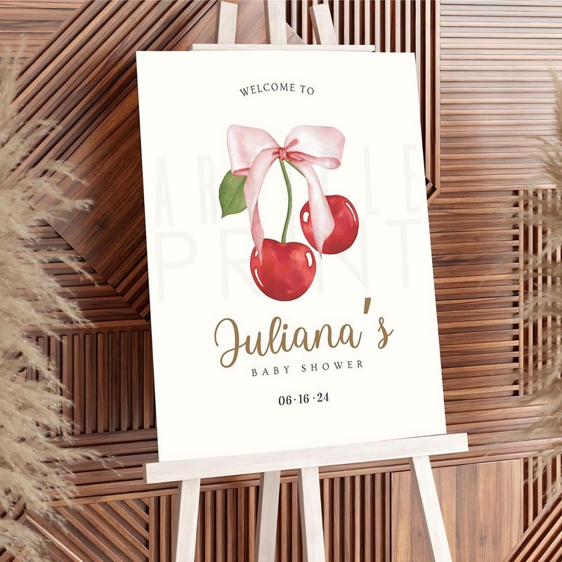 Cherries Sign - Etsy