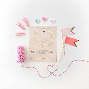 Valentine Printable beary Special Teddy Bear Outdoor Adventure ...