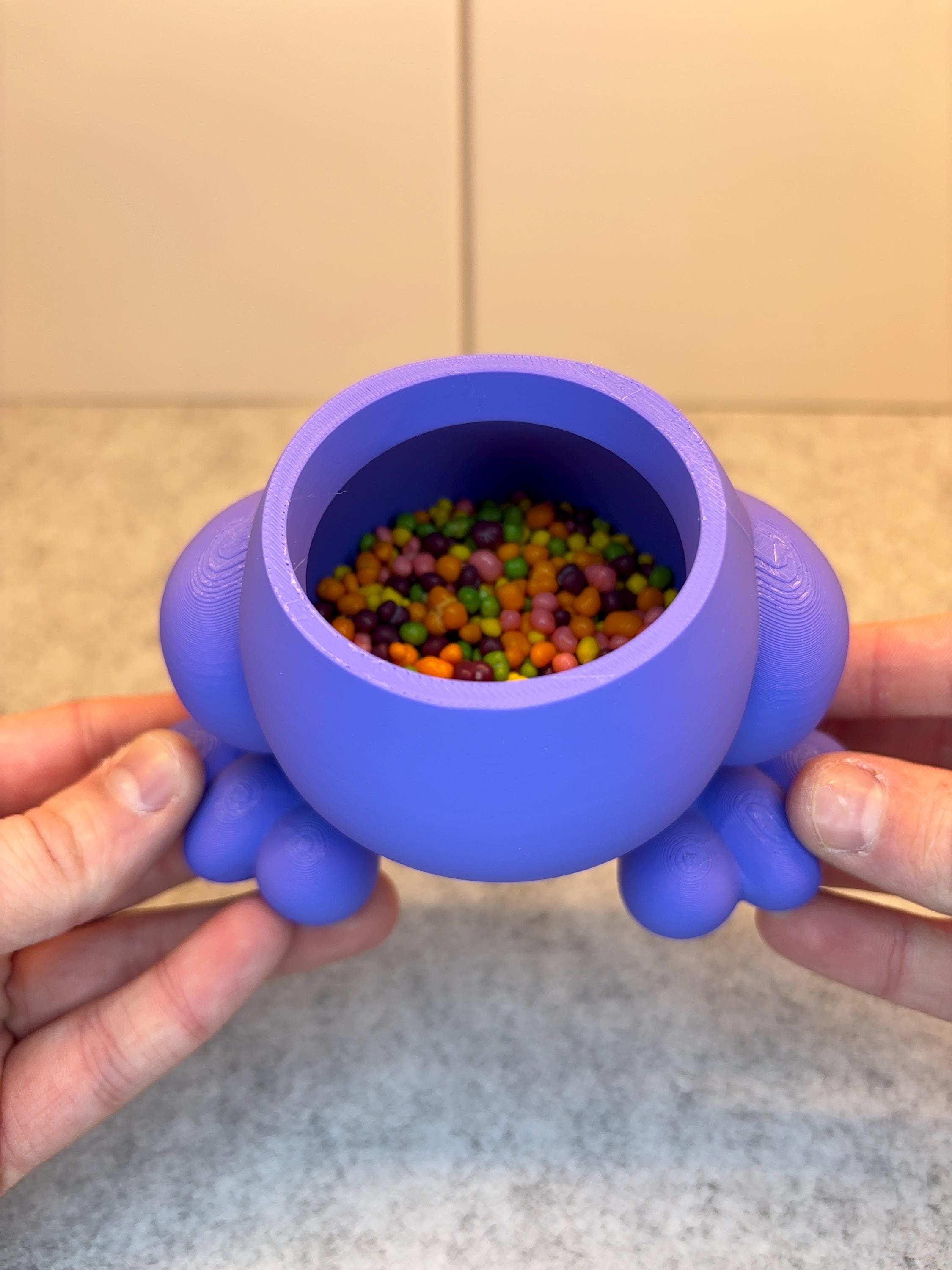 3D Printed Frog Candy Holder | Unique Nerd Candy Dish, Gift for Gamers ...