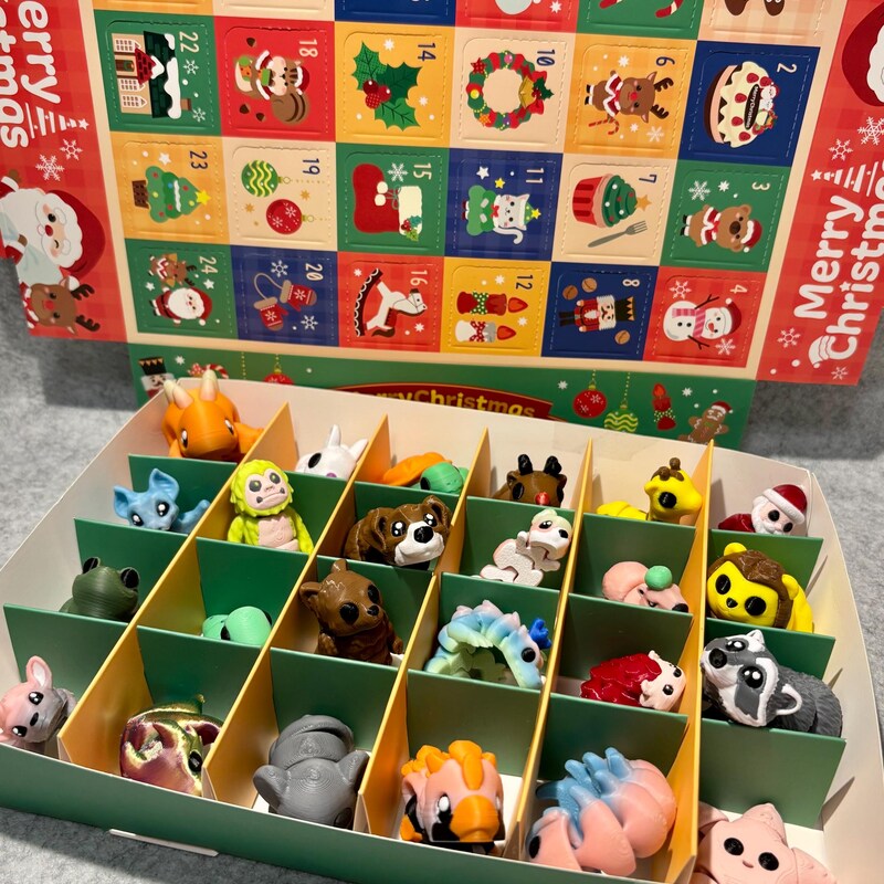 Squishy Advent Calendar - Etsy