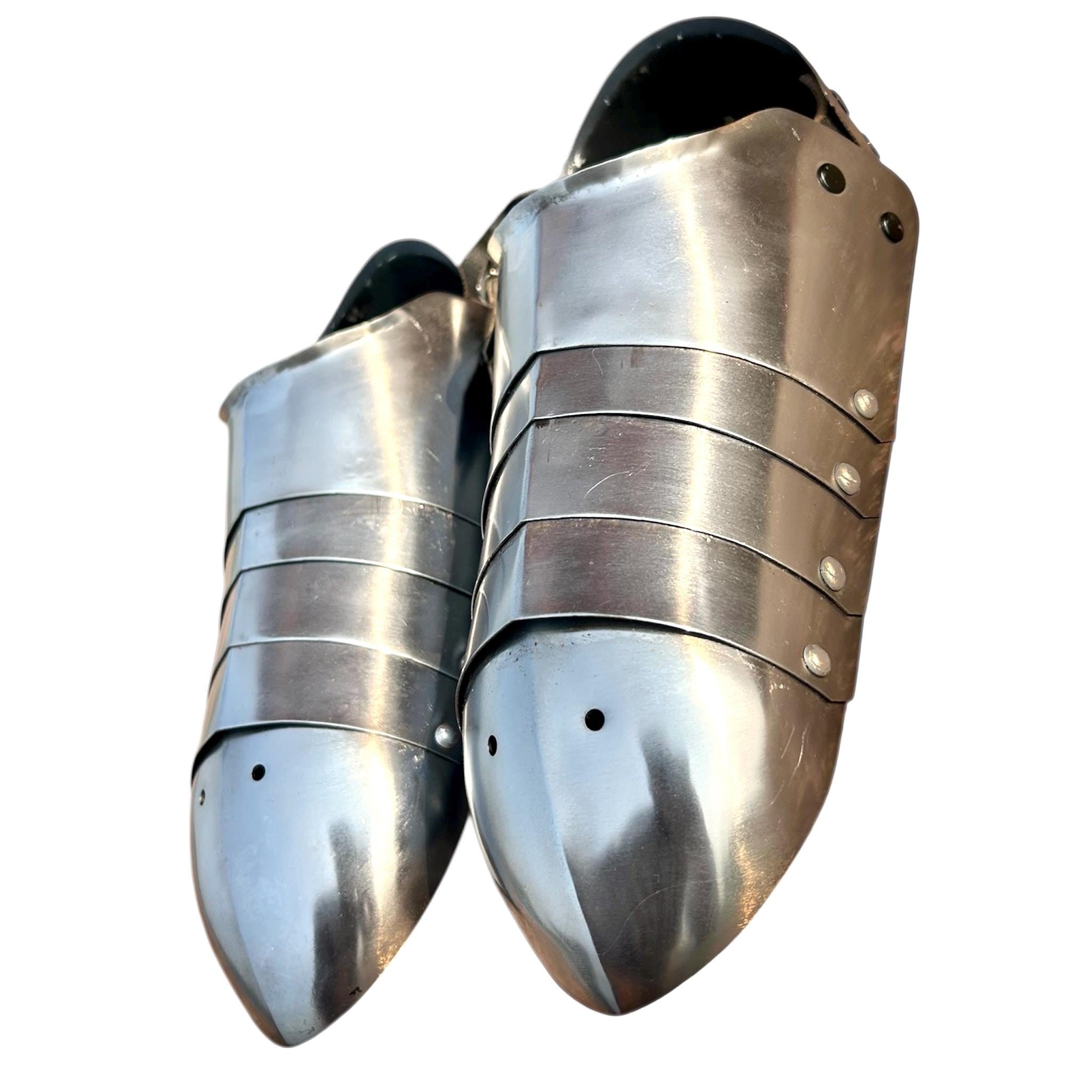 Medieval Knight Sabatons – Steel Foot Armor for Cosplay, LARP & Display ...